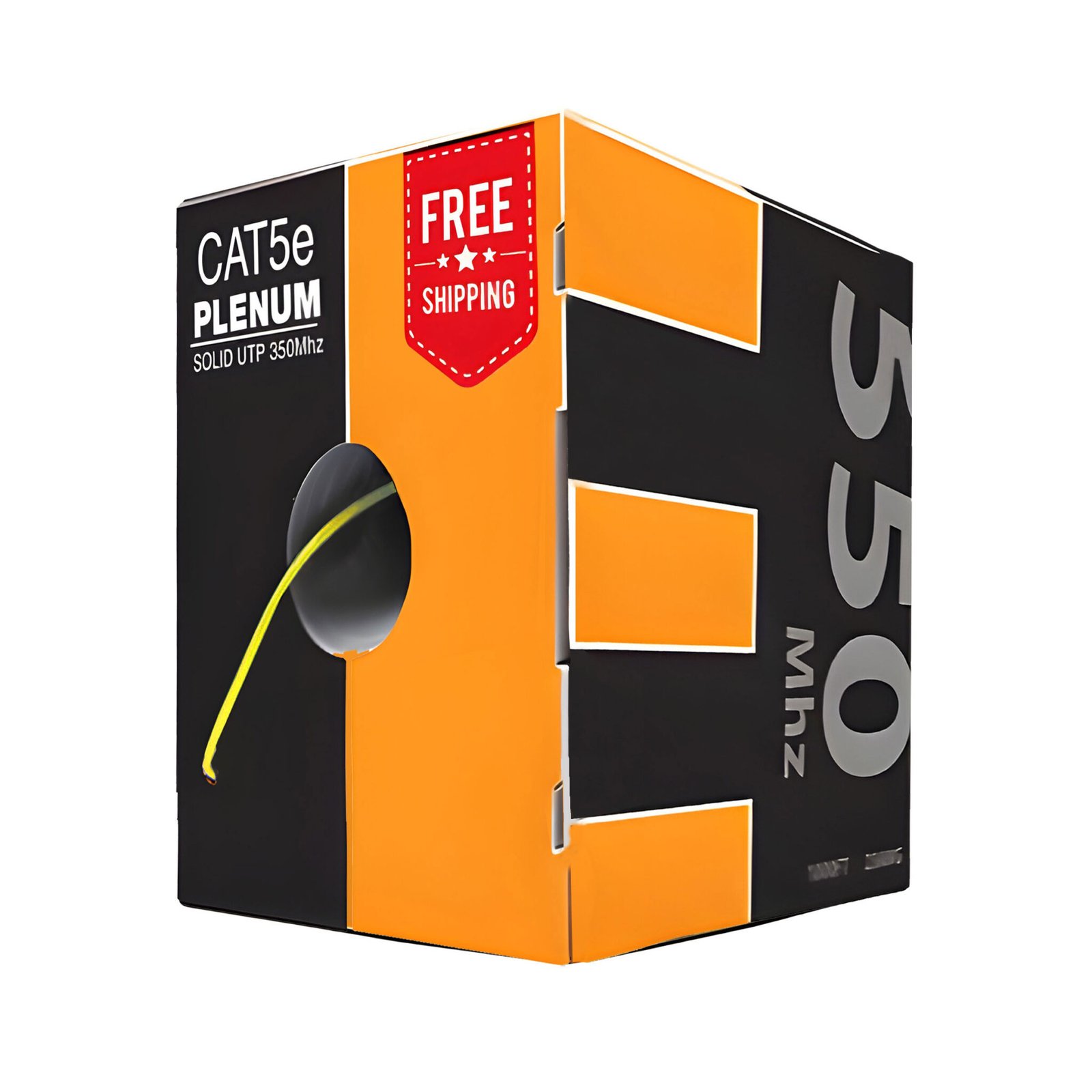 Cat5e Plenum UTP Cable | Fire-Rated Indoor Network Cable