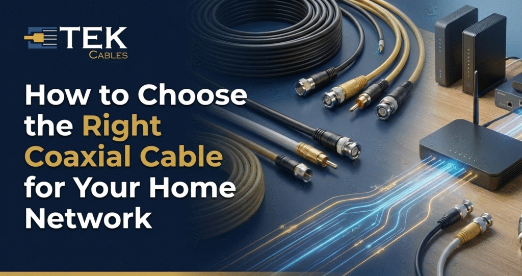 How to Choose the Right Coaxial Cable for Home Networks